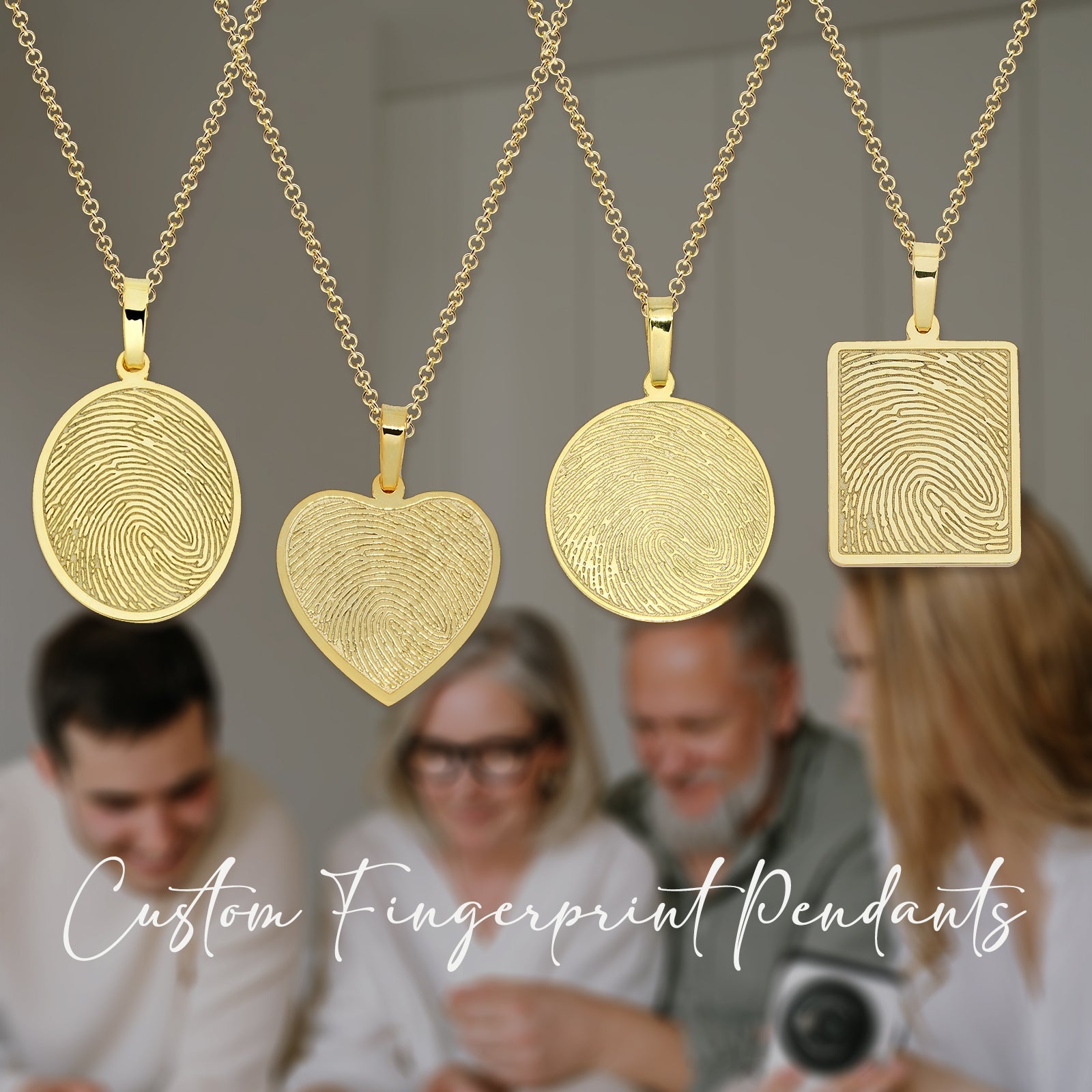 Custom Fingerprint Jewelry - Monograms NYC